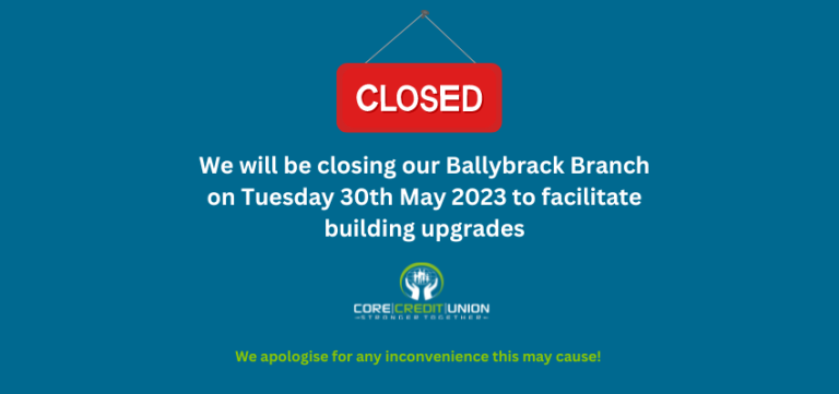 Ballybrack Temporary Closure - corecu.ie